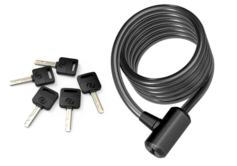 2022 Scott Syncros Masset Coil Cable Key Lock in Black