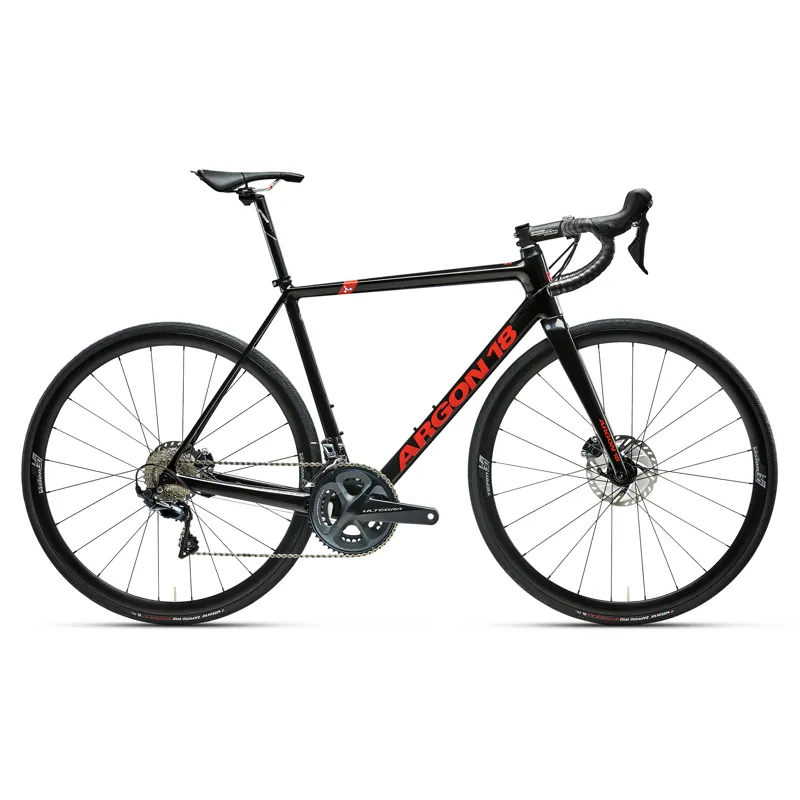 2021 Argon 18 Gallium CS Disc Carbon Road Bike in Black