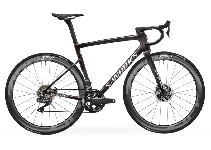 Specialized S-Works Tarmac SL8 Ultegra Di2 CARBON/ VIAVI MAGANTA GOLD ...